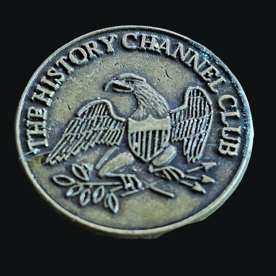 The History Channel Club Commemorative Coin With Eagle & Liberty Bell ...