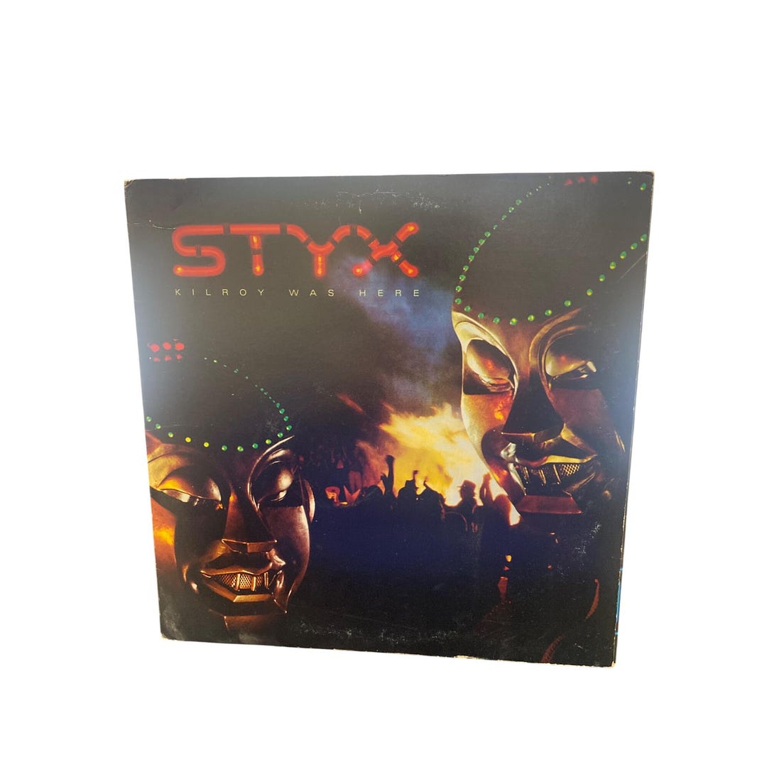 Styx kilroy Was Here Vinyl Album 1983 Original Release Classic Rock LP ...