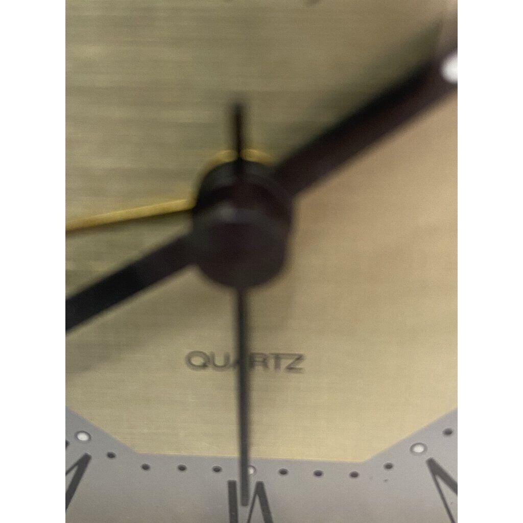 Bradley Rogers Quartz Alarm Clock Conoco Brass Battery Operated - Etsy