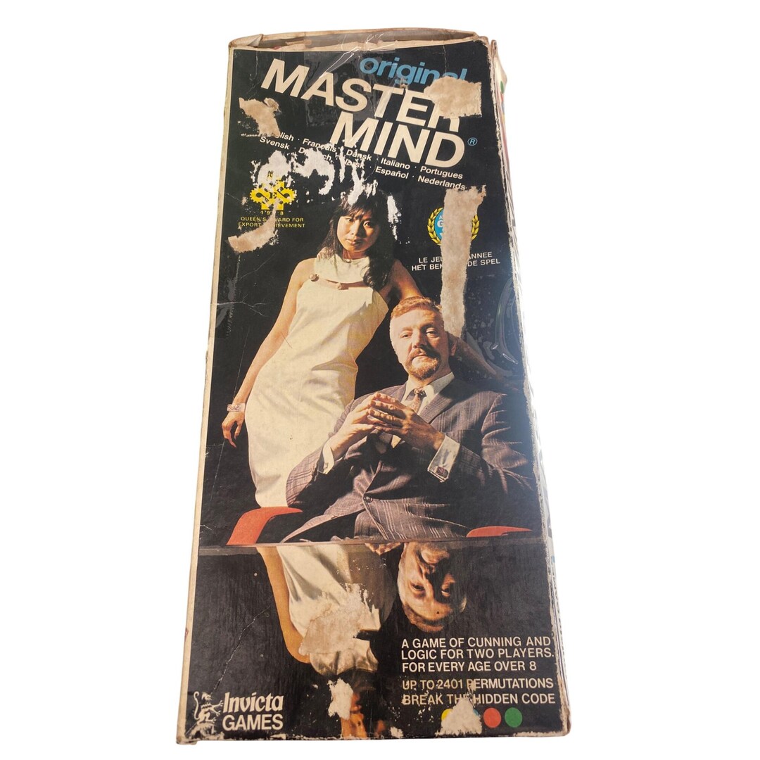 Original Master Mind Board Game by Invicta Games 1972 Edition - Etsy