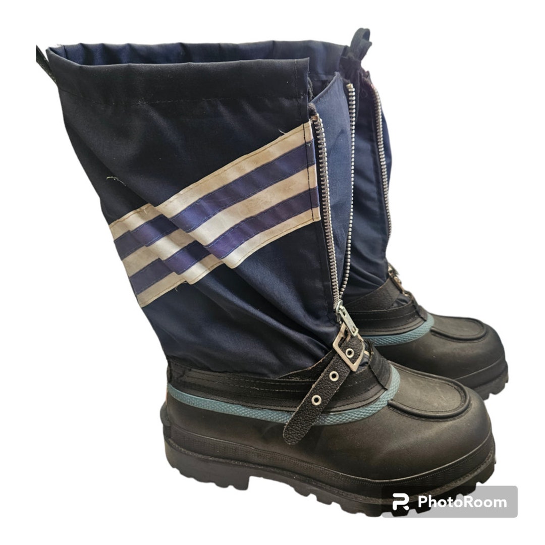 Snowmobile Boots Vintage Montgomery Ward - Etsy
