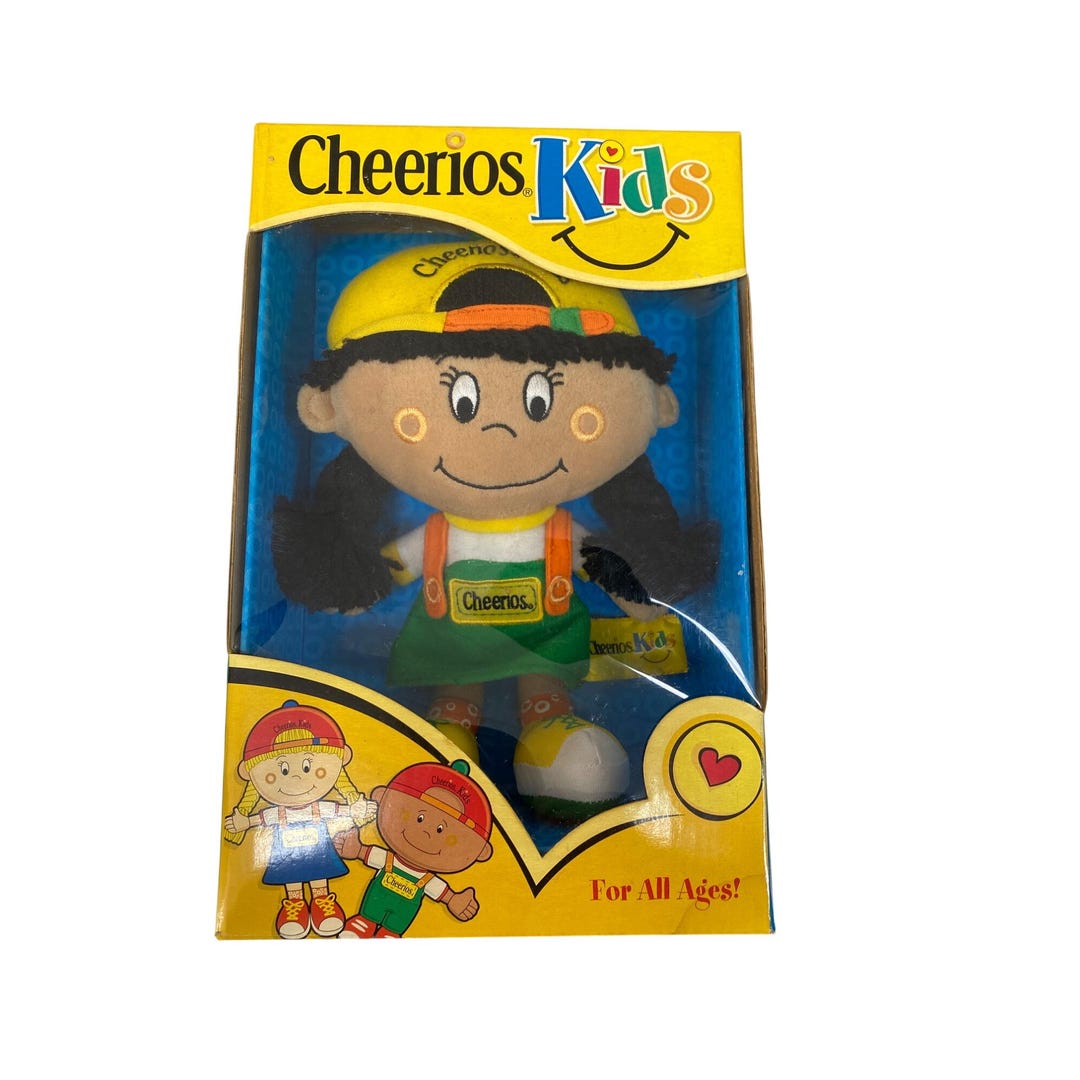 Cheerios Kids Plush Doll 1990s Collectible Soft Toy Fun Gift - Etsy