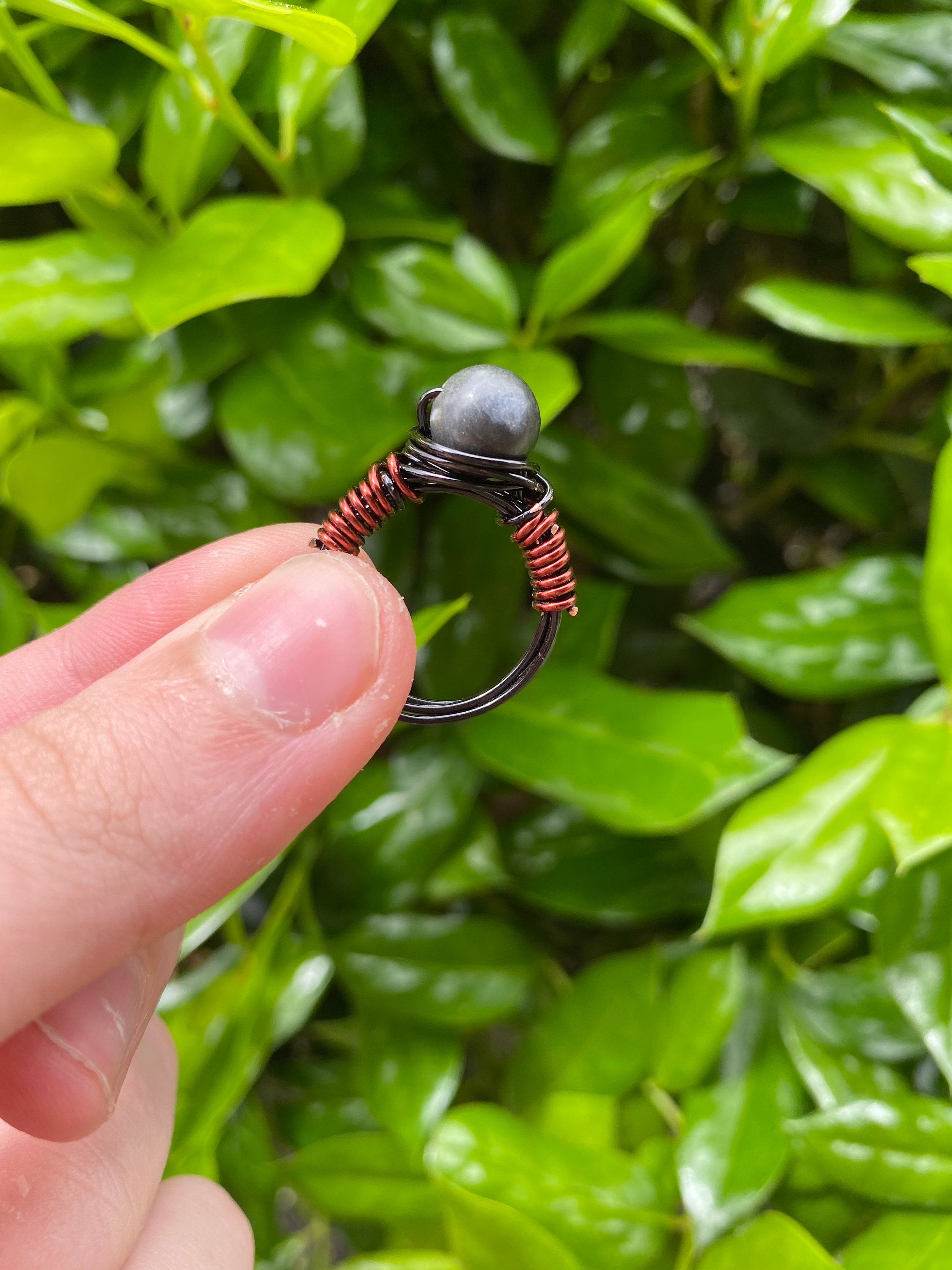 Black Widow Ring - Etsy