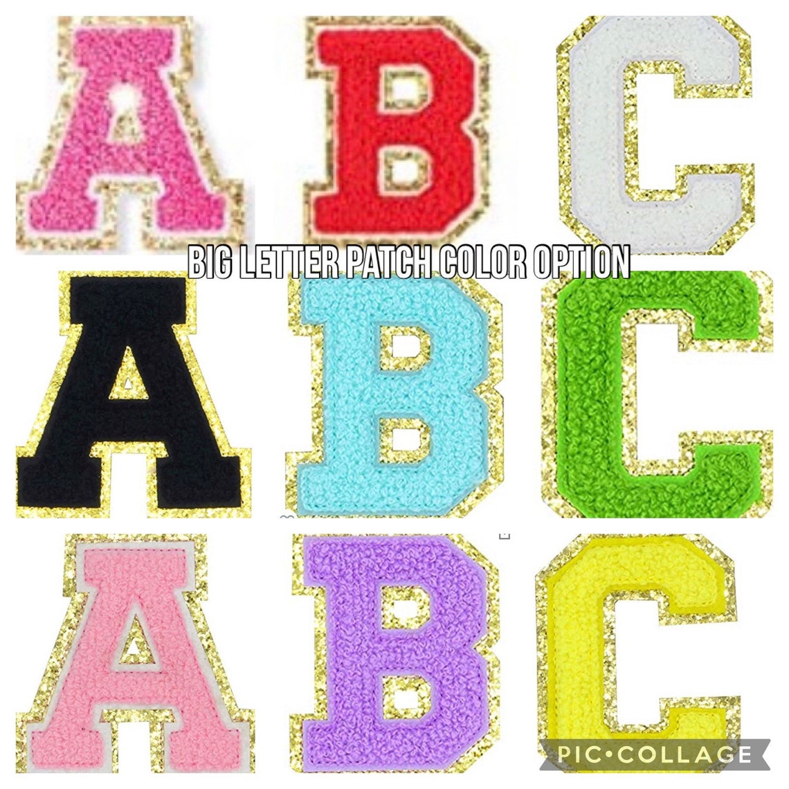 Custom Chenille Patch Sweatshirts Chenille Varsity Letter - Etsy