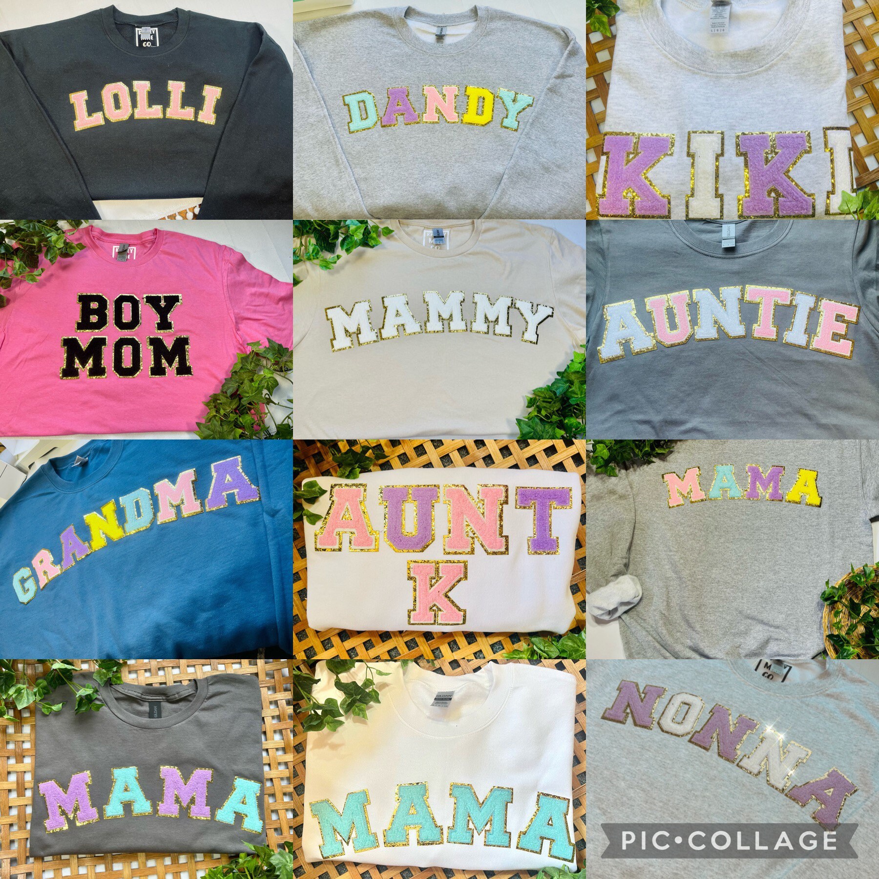 Custom Chenille Patch Sweatshirts Chenille Varsity Letter - Etsy