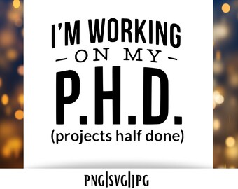 Projects Half Done - Etsy