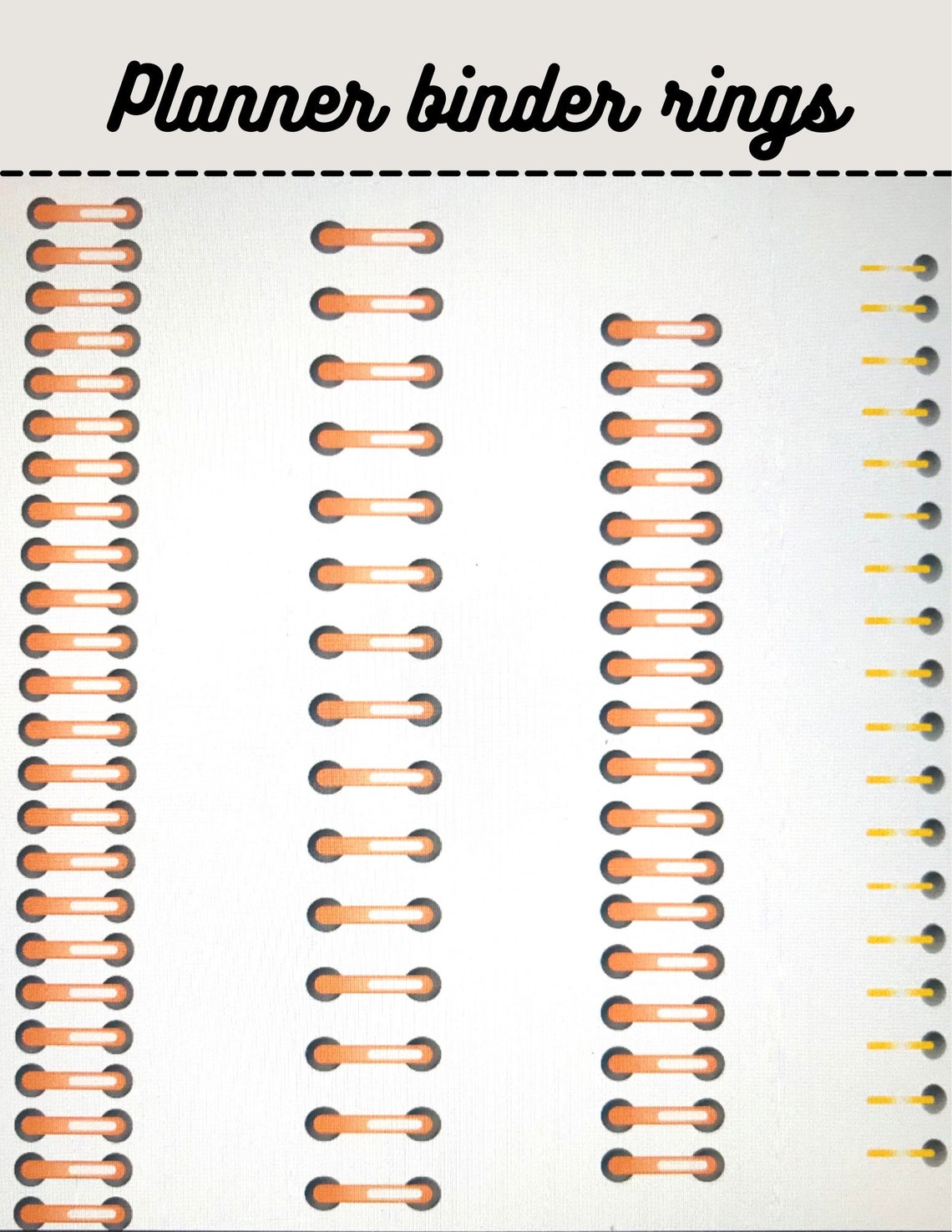 Planner Rings, Digital Notebook Rings, Journal Rings - Etsy