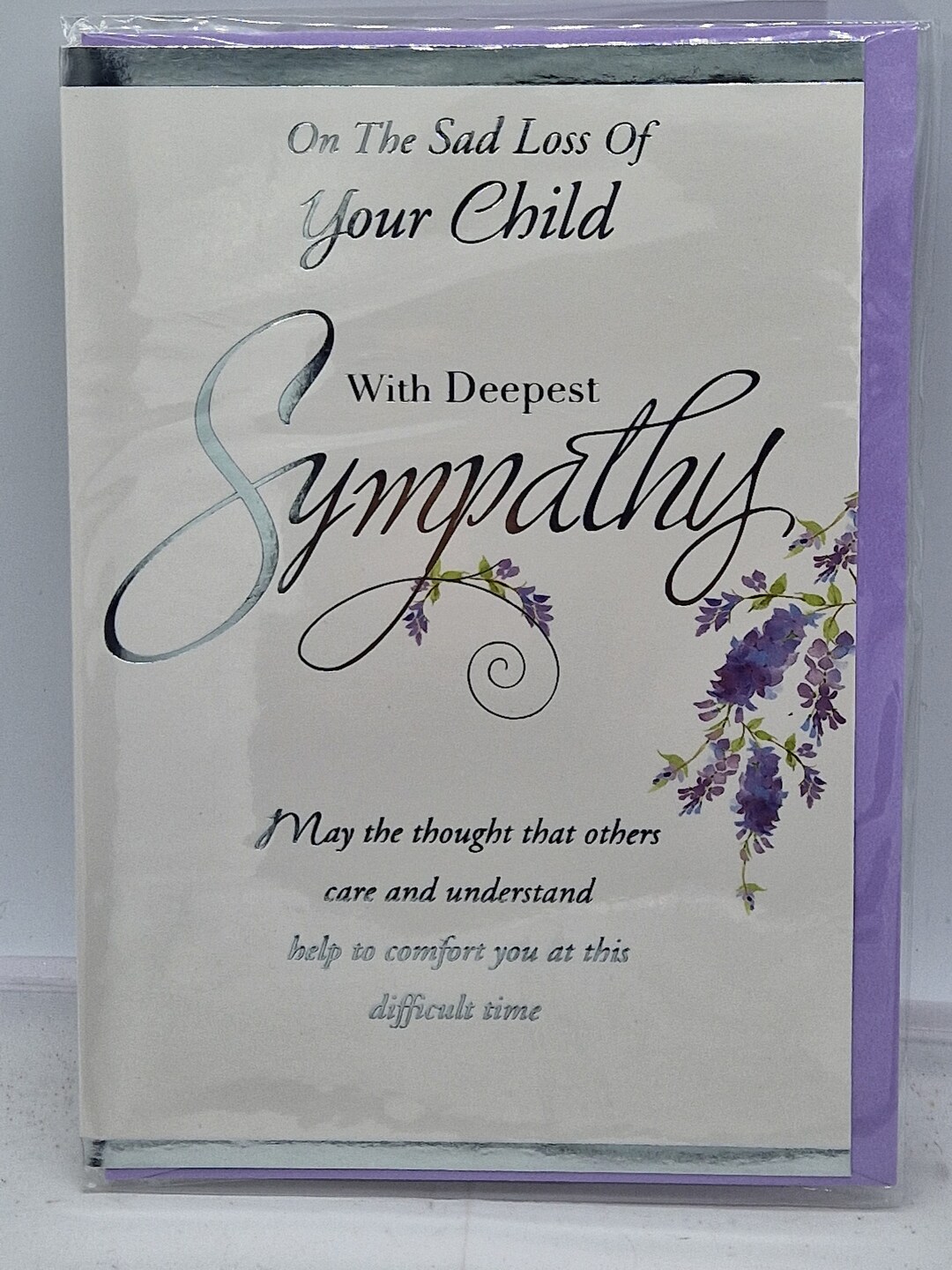 CHILD SYMPATHY CARD. - Etsy