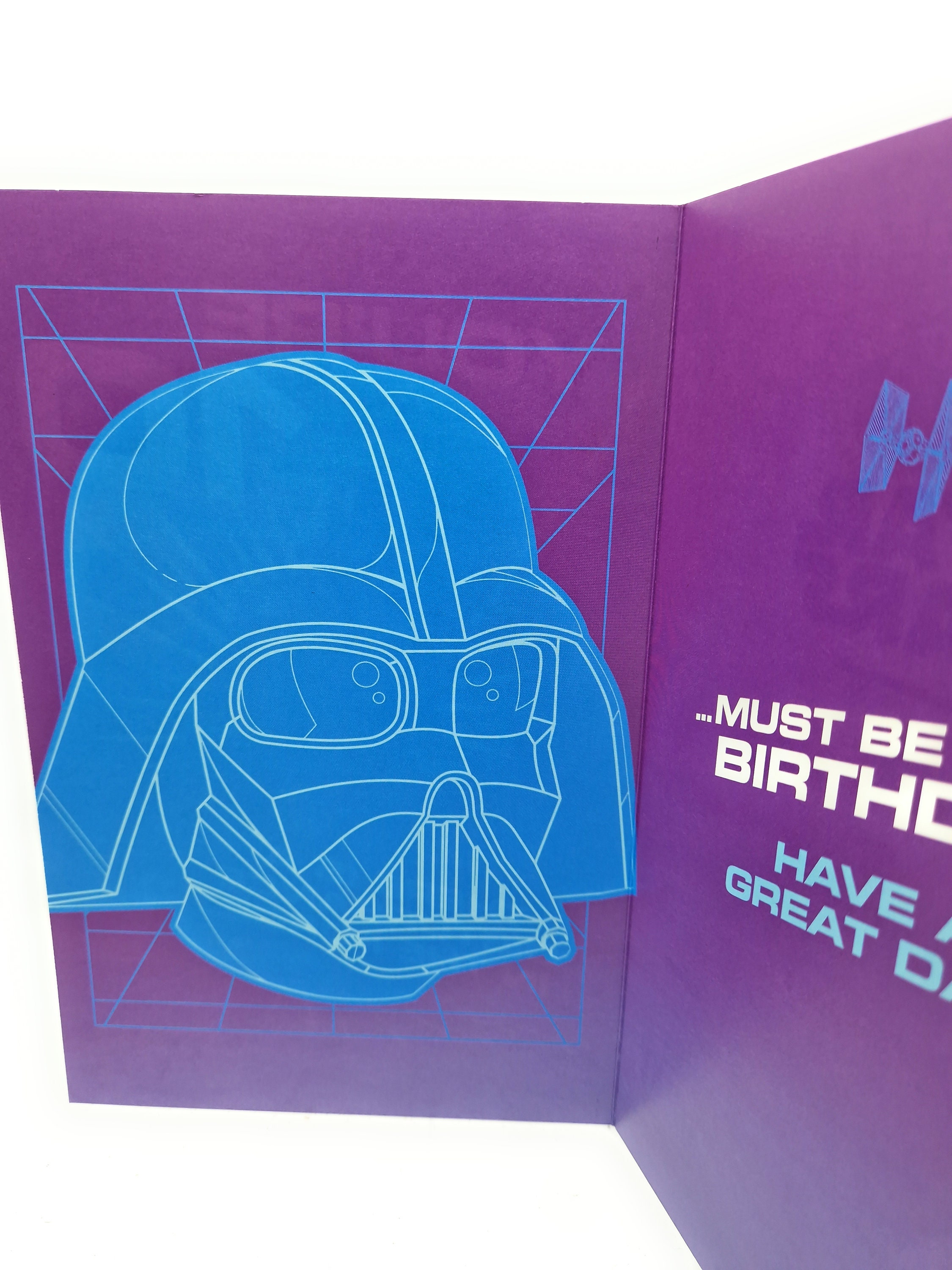 Large Age 10 Star Wars Birthday Card Etsy