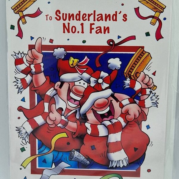 Sunderland Birthday Card - Etsy UK