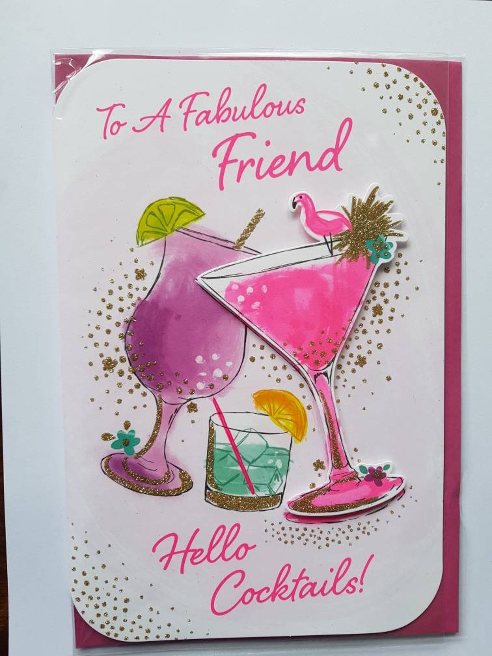 Large Female Friend Birthday Card Etsy