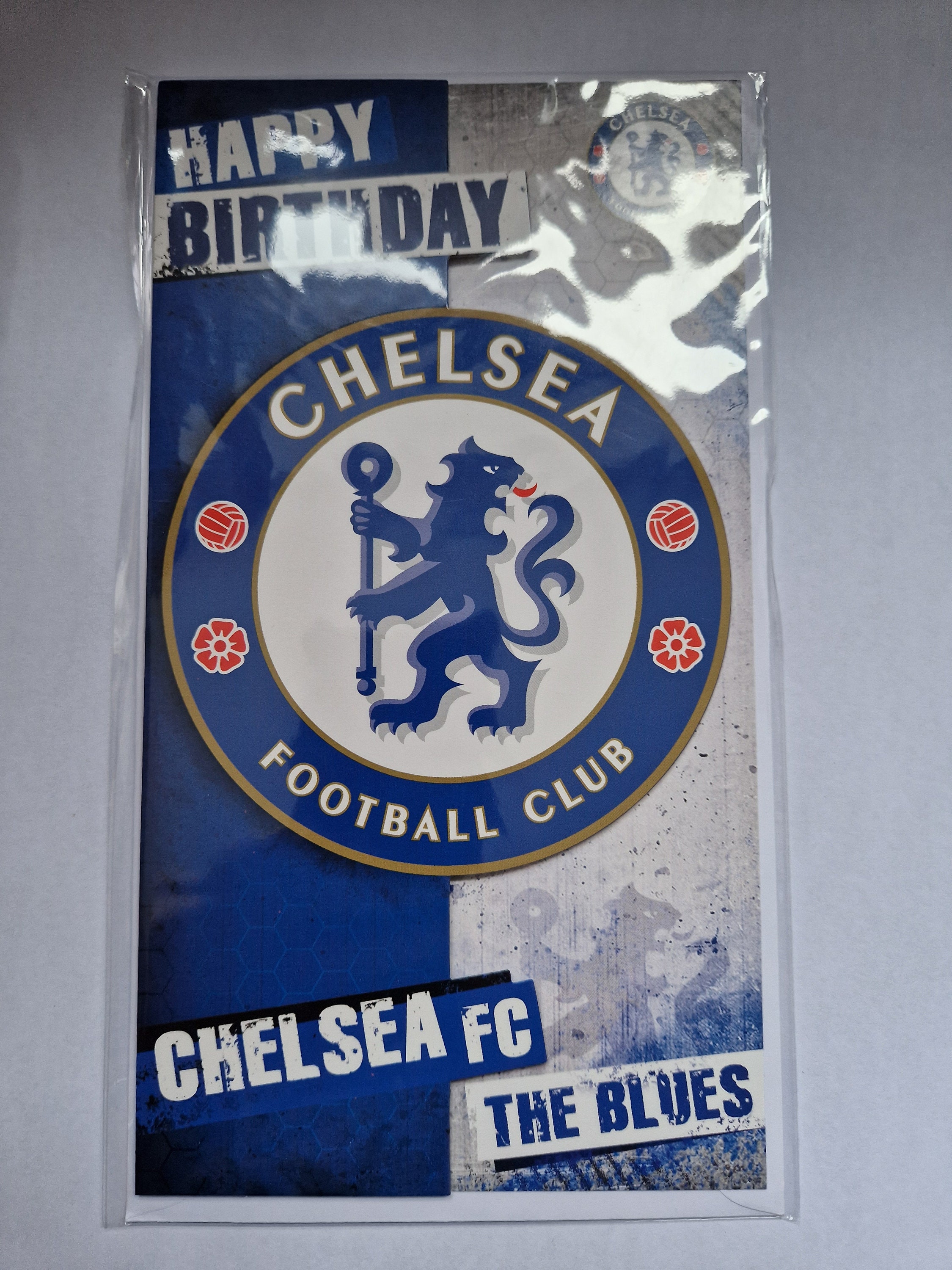 OFFICIAL CHELSEA FOOTBALL Club Birthday Card. - Etsy