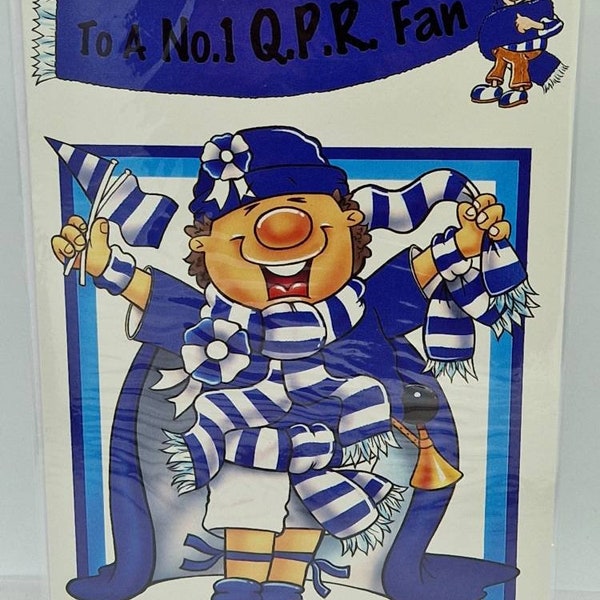 Qpr Birthday Card - Etsy UK