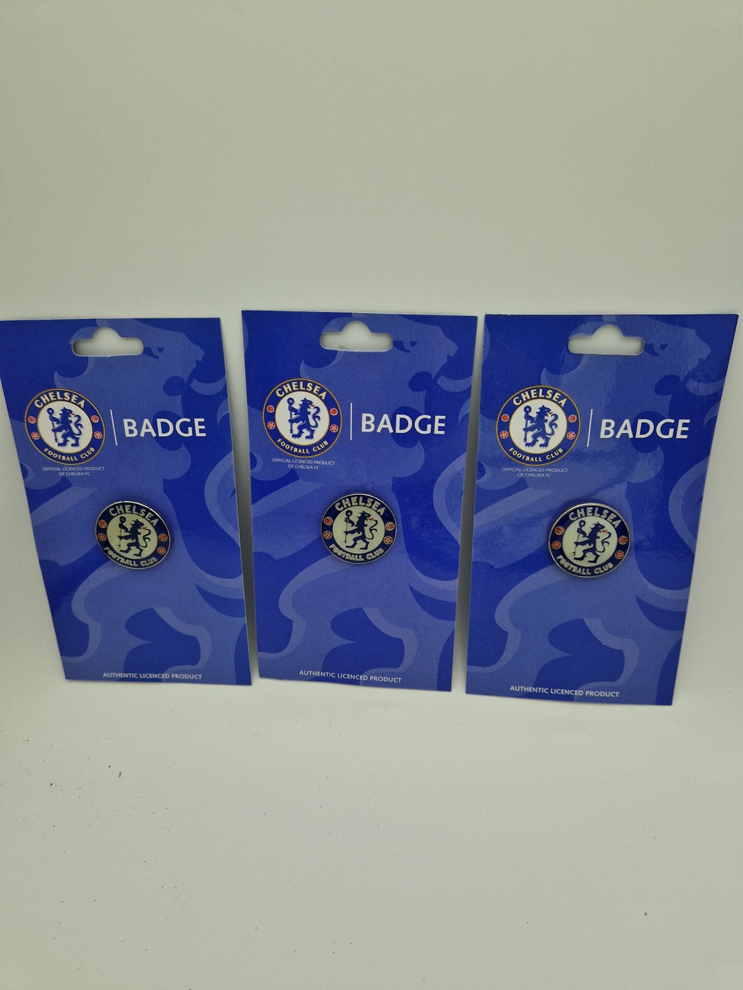 3 PACK CHELSEA Football Club Official Crest Badges. Special OFFER ...