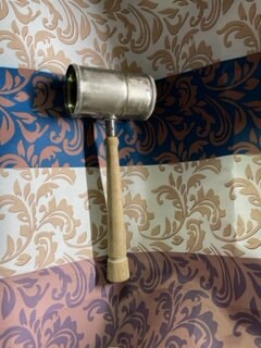 Vintage Barware Jigger With Wooden Handle - Etsy
