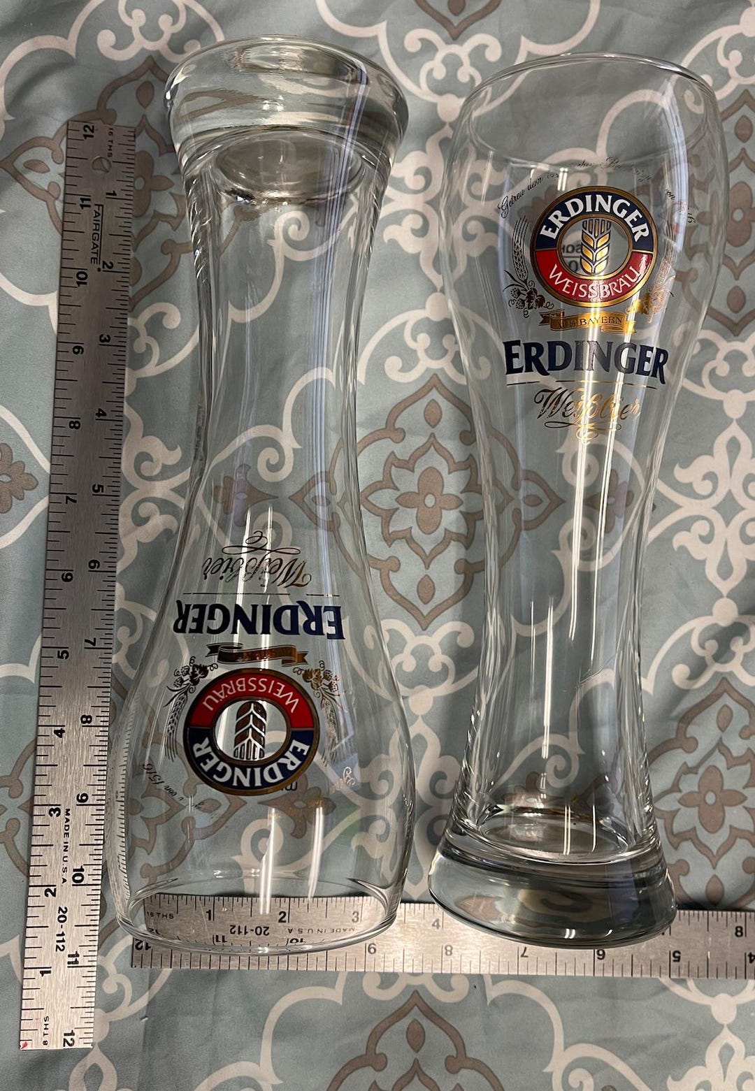 German Beer Glass a Pair - Etsy