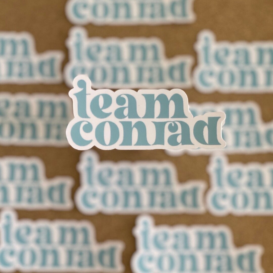 The Summer I Turned Pretty Stickers Team/conrad Fisher/belly Conklin ...