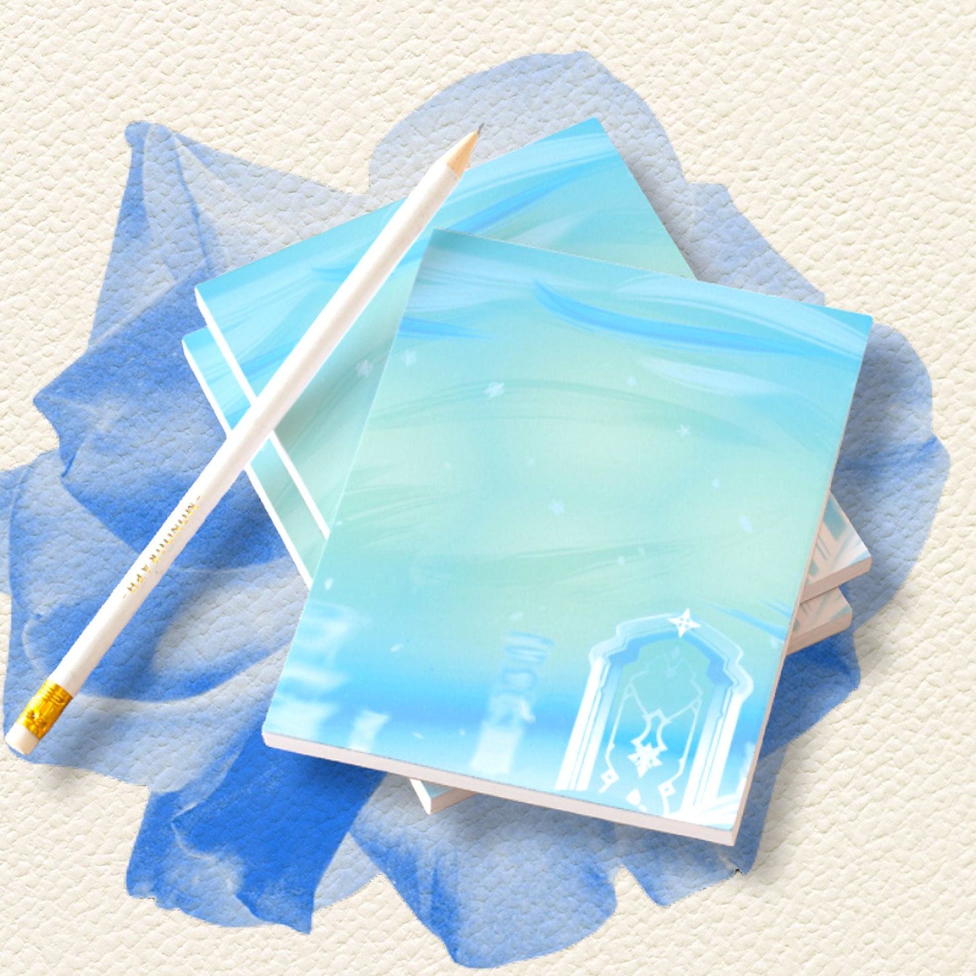 Genshin Impact celestia Gate Notepad Notizblock - Etsy