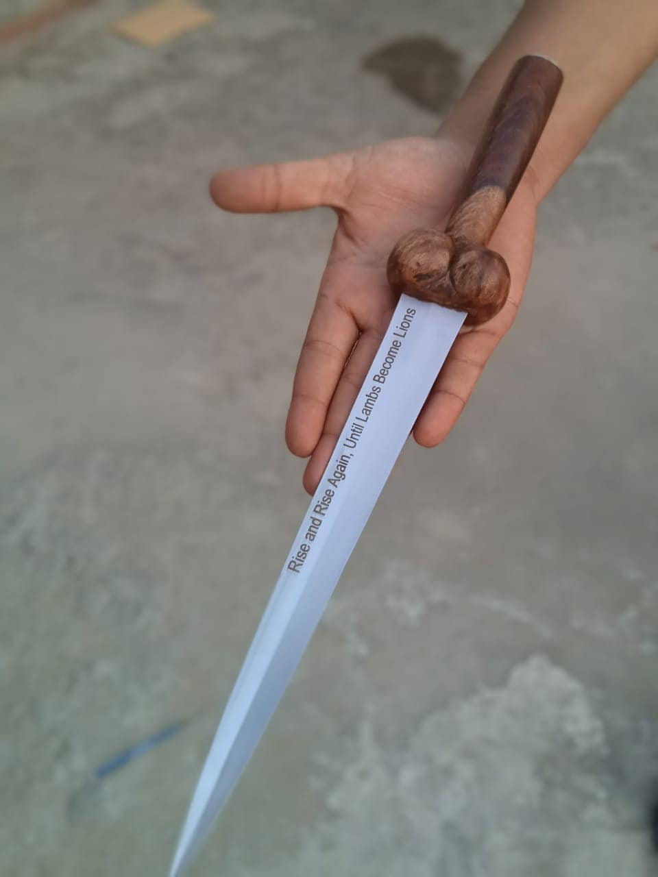 Hand Carved Steel Bollock Dagger , Medieval Bollock Dagger , - Etsy