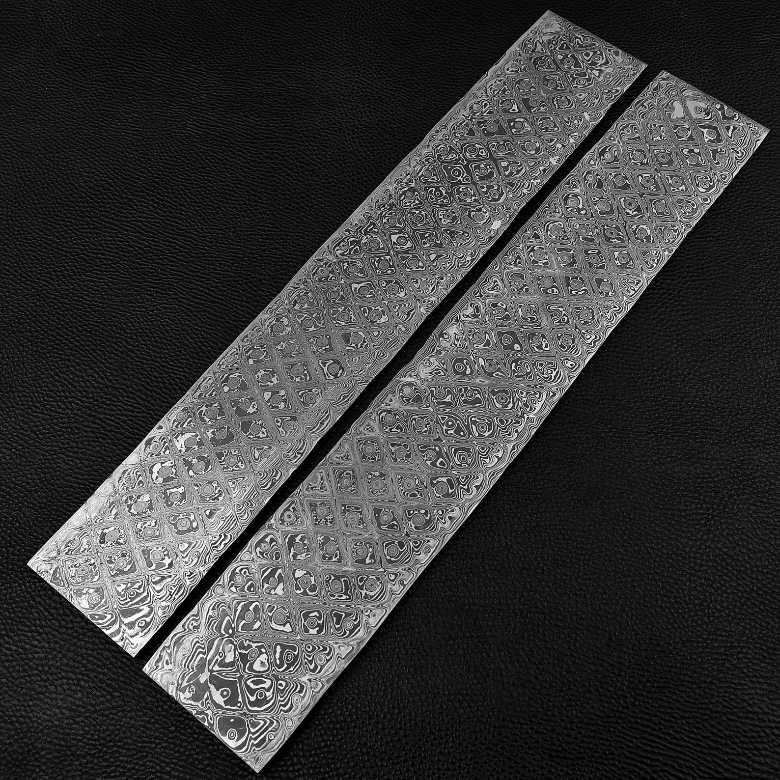 Artisanal Mastery Hand-forged Damascus Steel Bar for Crafting ...