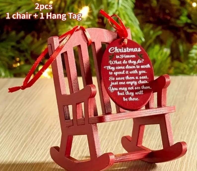 Christmas in Heaven Ornament - Etsy