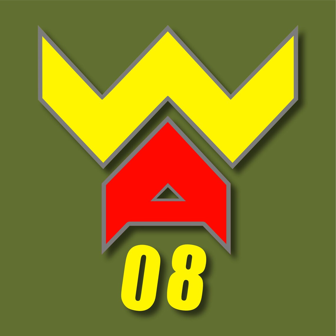 WA08 Car Decal - Vinyl Sticker - Etsy