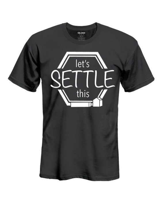 Let's Settle This T-shirt - Etsy