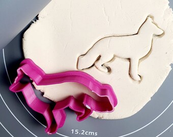 German Shepherd Cookie Cutter - Etsy