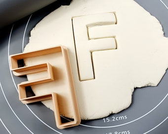 Block Letter P Cookie Cutter Alphabet Cookie Cutters - Etsy