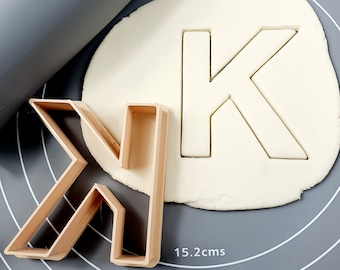 Block Letter P Cookie Cutter Alphabet Cookie Cutters Letter Cookie ...