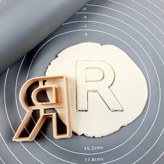 Letter R Cookie Cutter Fondant Cutter Outline - Etsy