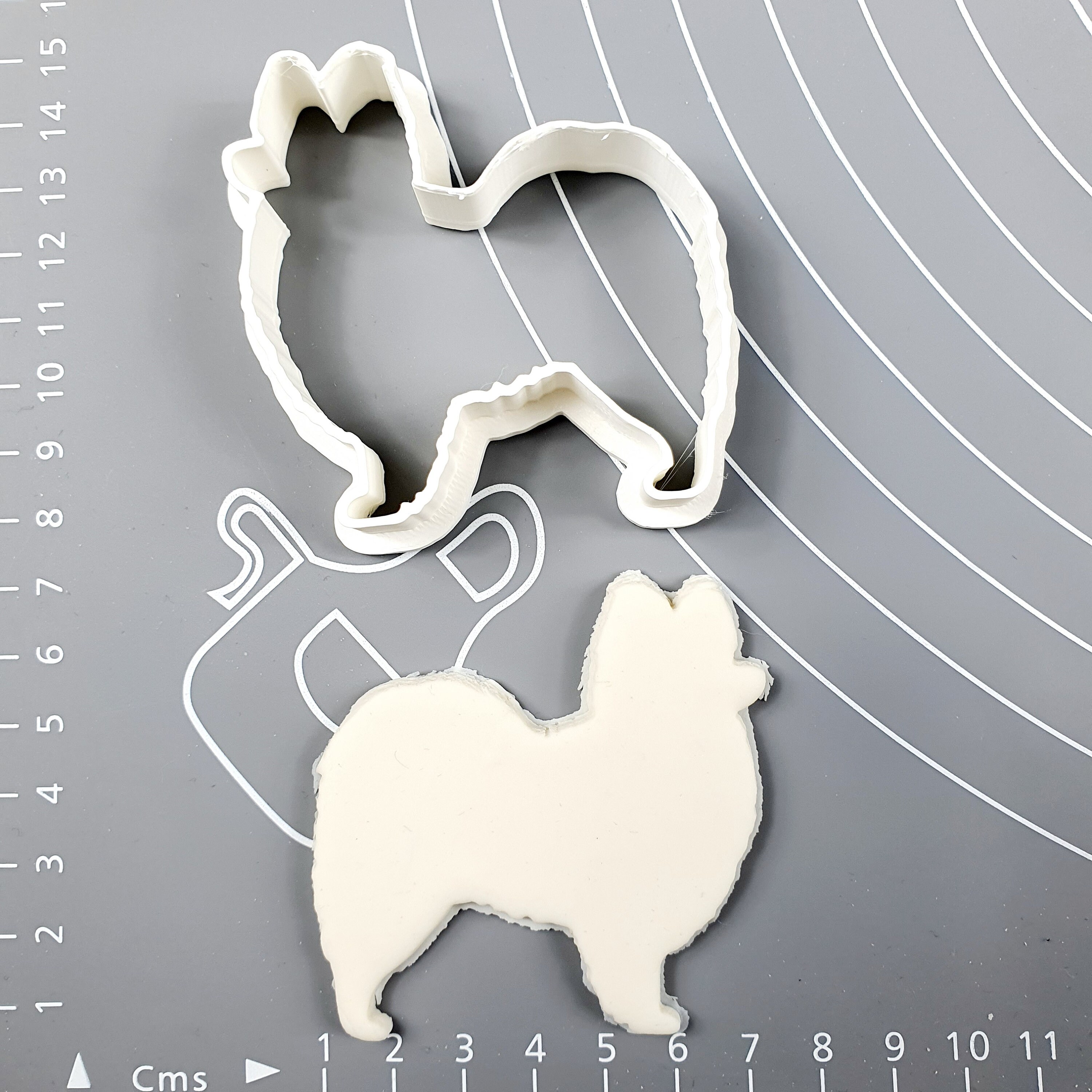 Papillon Cookie Cutter Fondant Cutter Outline - Etsy