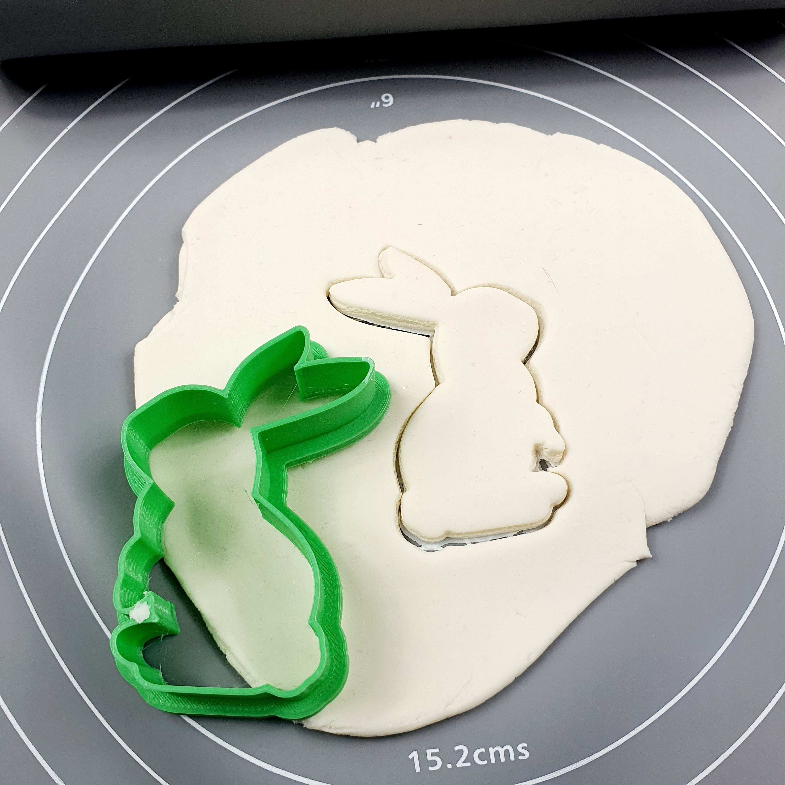 Cookie Cutters Baking Fondant Cutter Outline 2 Bunny Easter Cookie