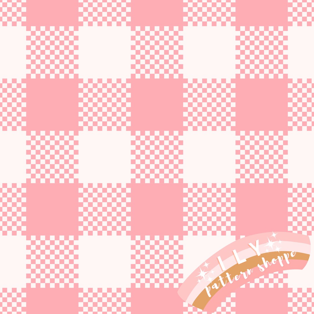 Spring Plaid Pink Fabric Seamless File, Fabric Seamless Design File ...