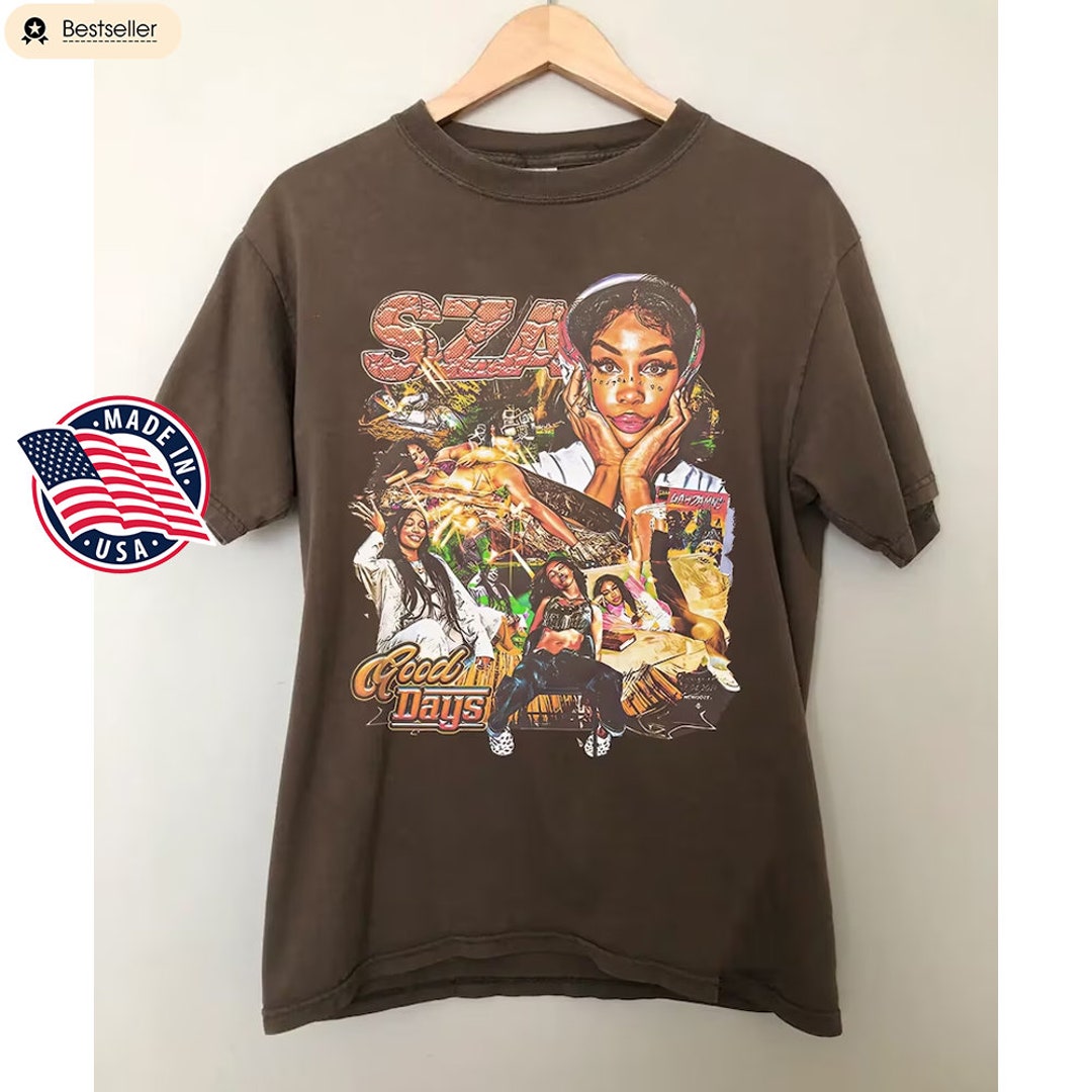 Vintage SZA Good Days Shirt SZA 90s Shirt Sza New Bootleg - Etsy