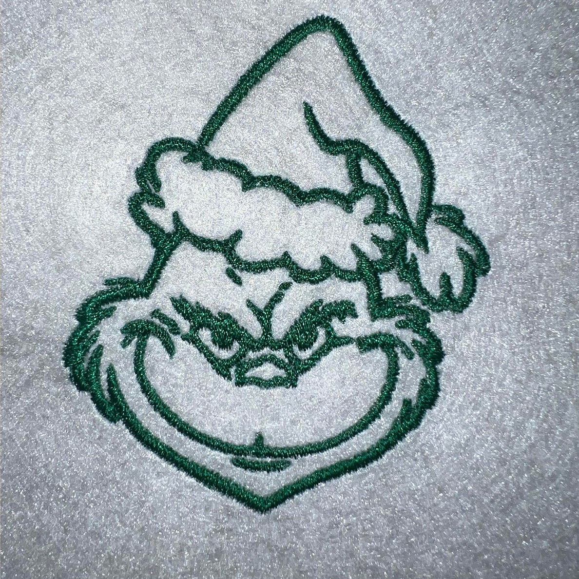 Grinch Face Machine Embroidery Design / the Grinch Embroidery Files ...