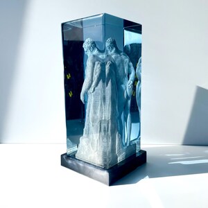 Hercules Resin Diver Diorama Lamp – Handmade Ocean Myth Art Night Light ...