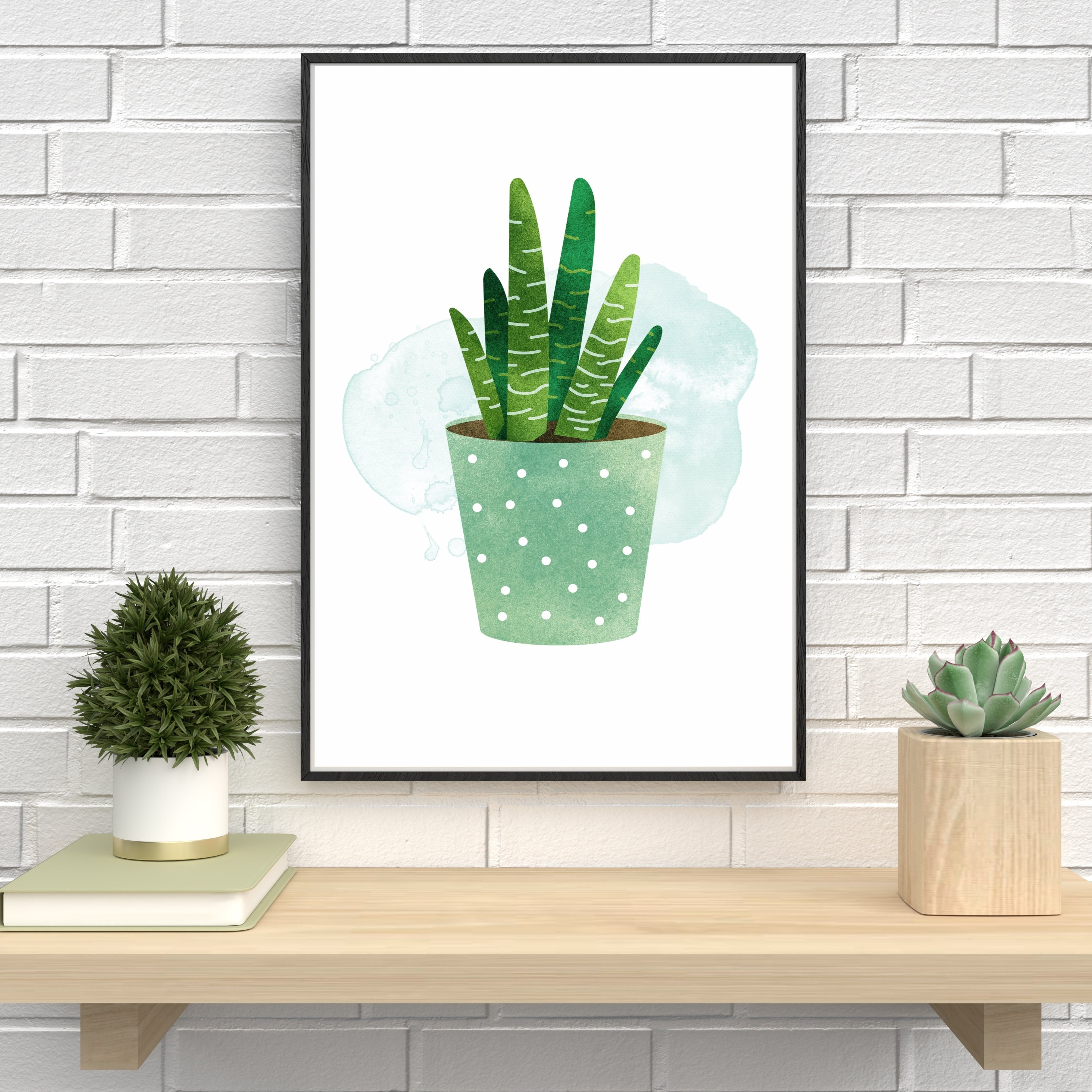 Plant, Wall Art, Printable, Instant Download, Printable Decor, Plant ...