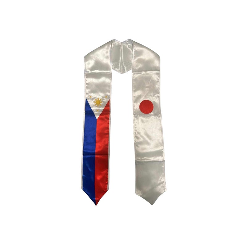 Philippines Japan Graduation Sash/stole - Etsy