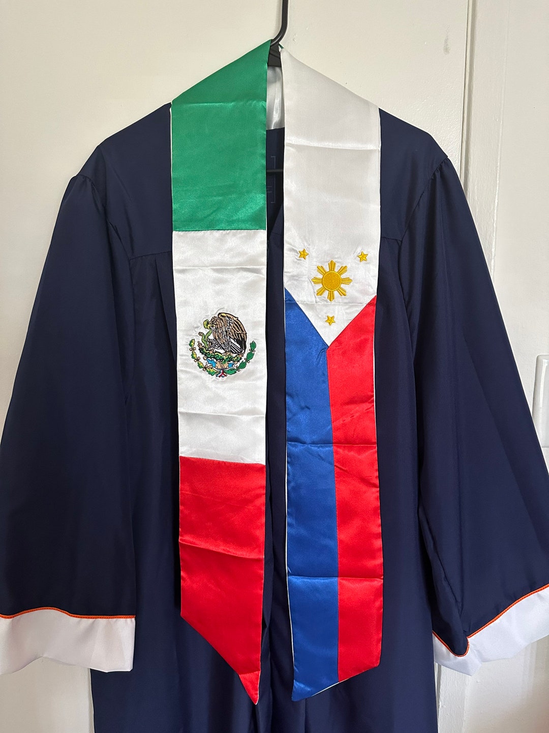 Philippine Mexico Graduation Sash - Etsy