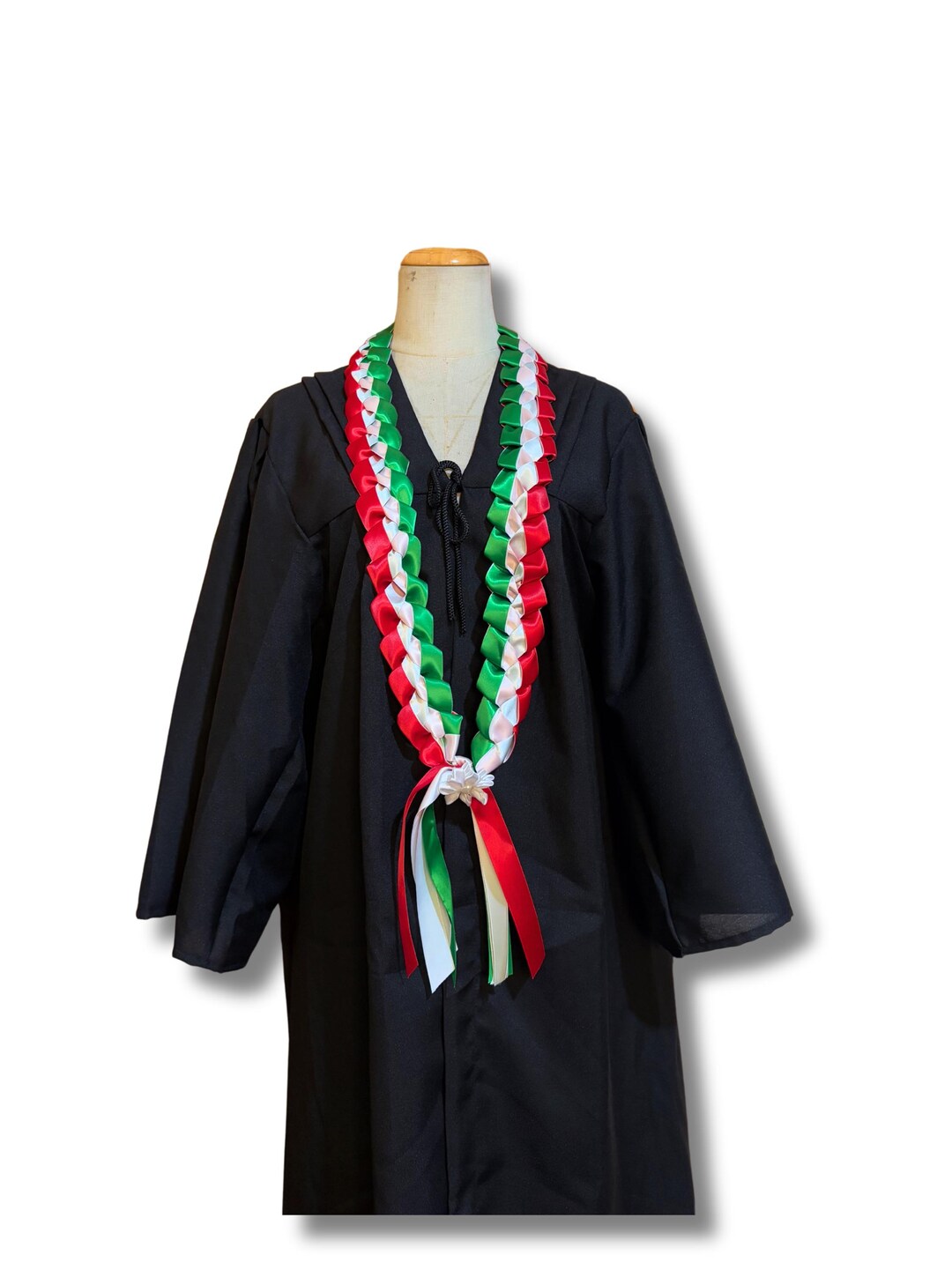 Green White & Red Graduation Leis ( Mexico ) - Etsy