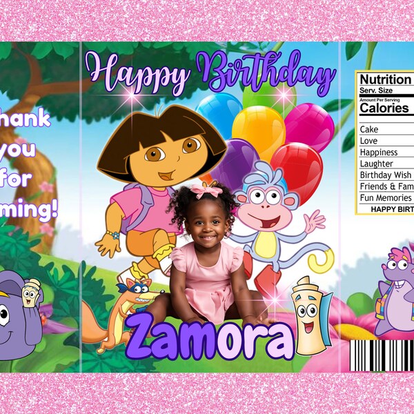 Dora Birthday Party - Etsy