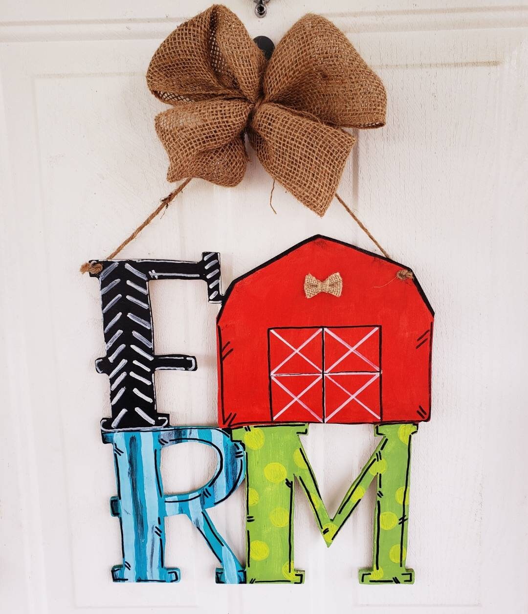 Farm House/door Hanger/farm House Decor/wall Decor/front Door Sign/farm ...