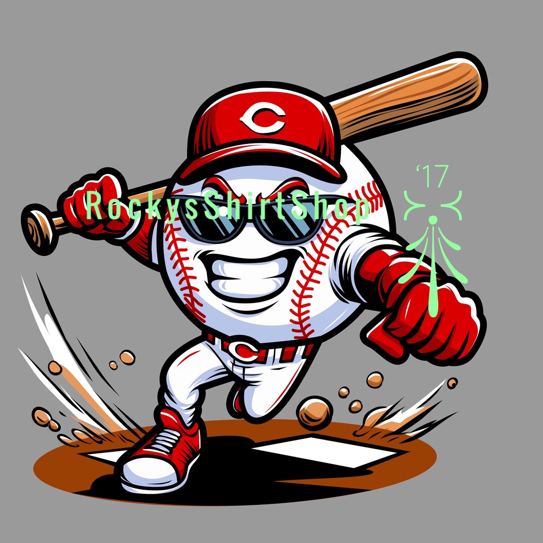 Cincinnati Reds Unisex Tee, Mascot Shirt for Fans, Funny and Cool MLB ...