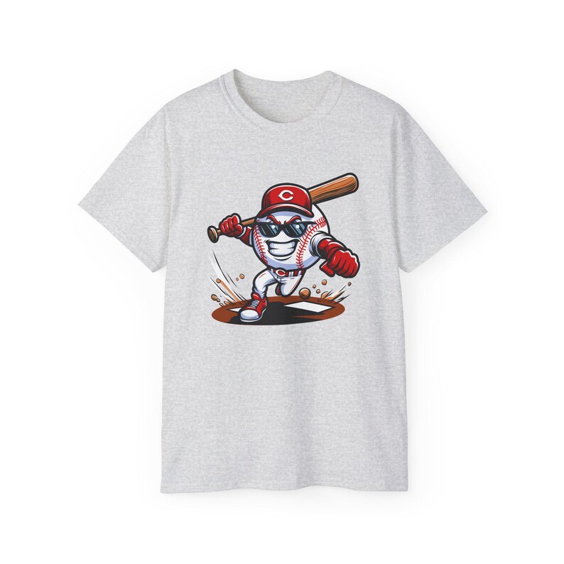 Cincinnati Reds Unisex Tee, Mascot Shirt for Fans, Funny and Cool MLB ...