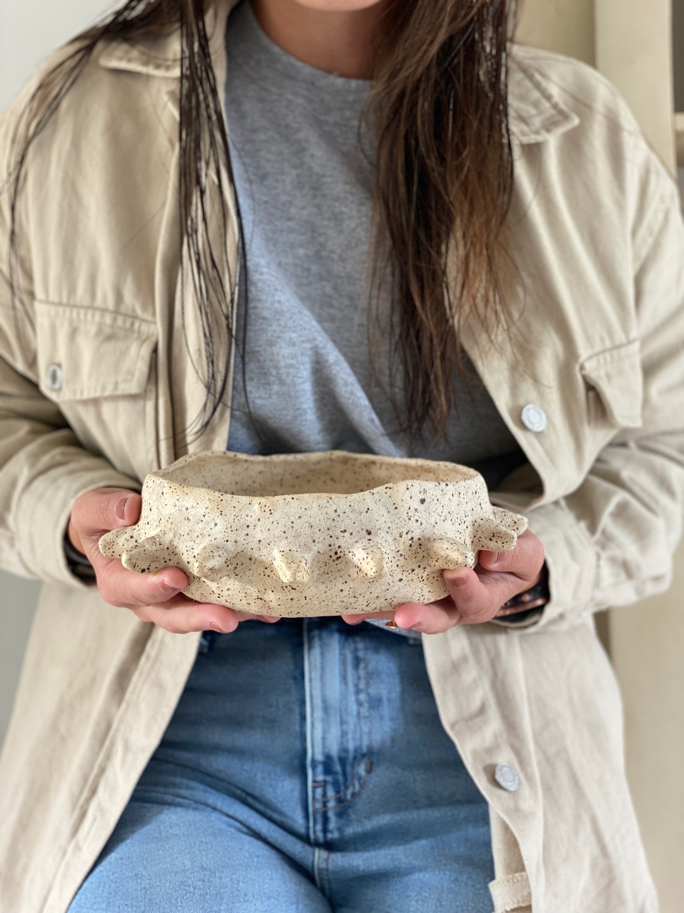 MADE TO ORDER Bidu Living Handmade Wabi Sabi Spike Bowl - Etsy