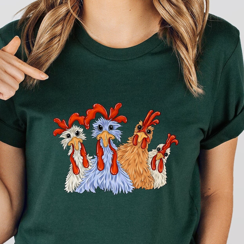 Chicken Shirt - Etsy