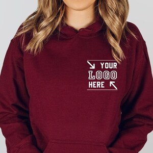 Personalized Logo Hoodie, Custom Logo Sweatshirt, Custom Design ...