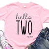 Hello Ten Shirt, 10th Birthday Shirt, Ten Shirt, 10th Birthday Gift ...