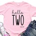 Hello Ten Shirt, 10th Birthday Shirt, Ten Shirt, 10th Birthday Gift ...